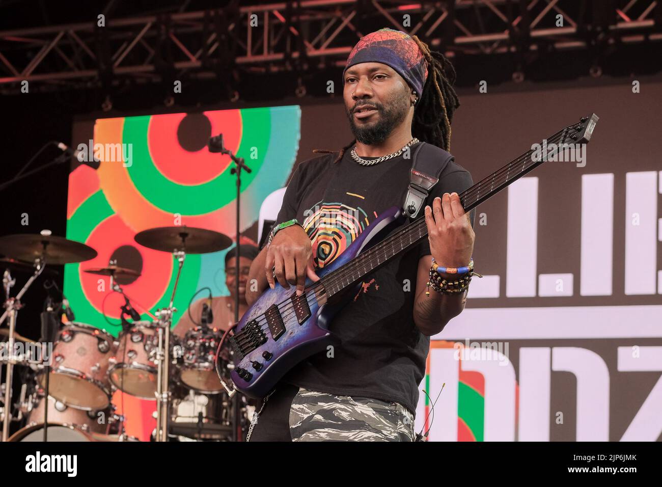 Winchester, UK. 14th Aug, 2022. Jamaican born guitarist and singer ...
