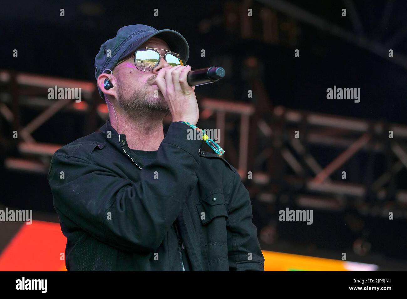 Winchester, UK. 14th Aug, 2022. Reggae artist Collie Buddz (born Colin ...