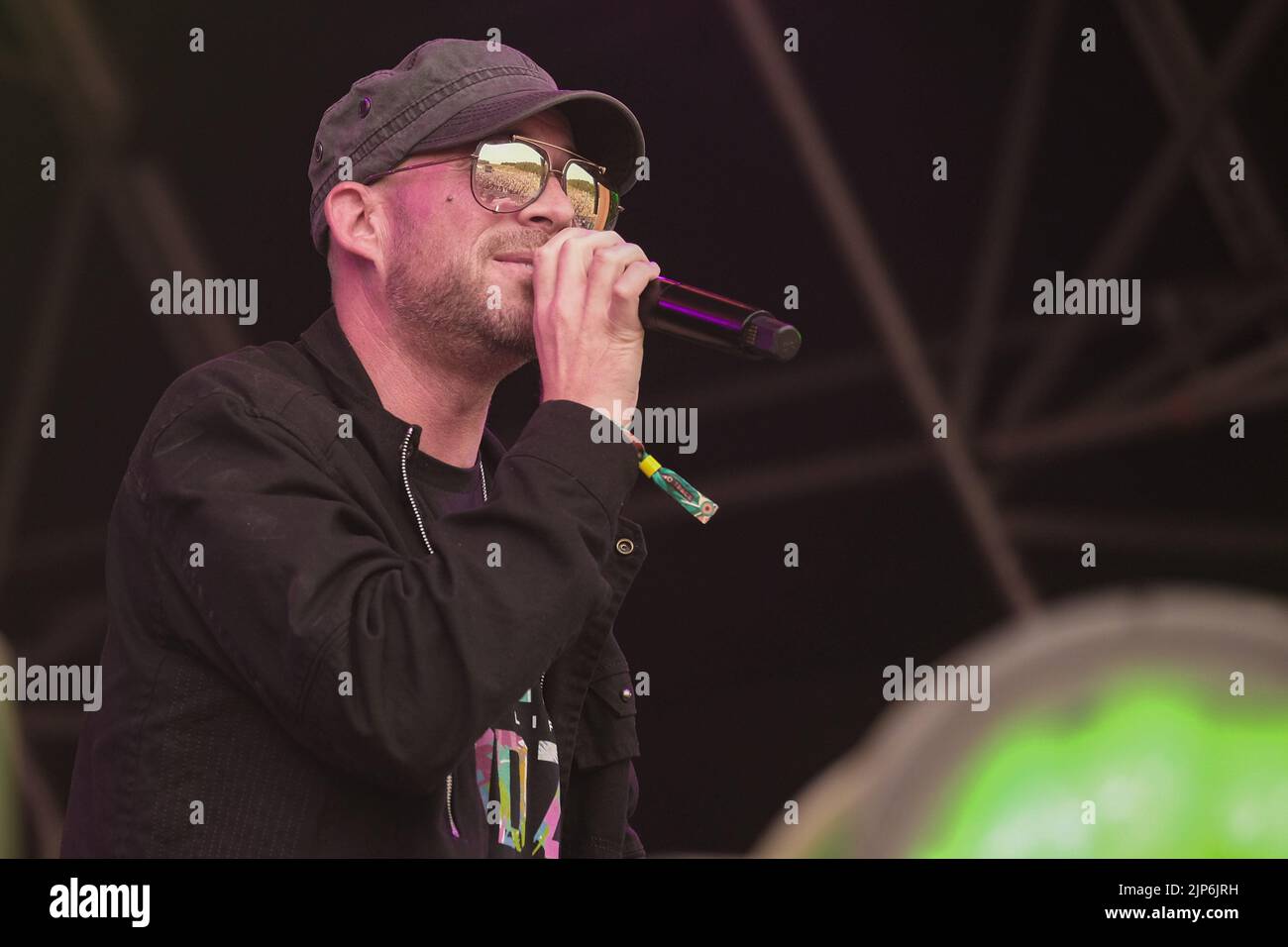 Winchester, UK - 14 Aug 2022, Reggae artist Collie Buddz (born Colin ...