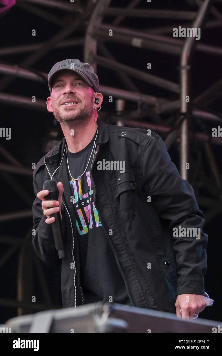Winchester, UK - 14 Aug 2022, Reggae artist Collie Buddz (born Colin ...