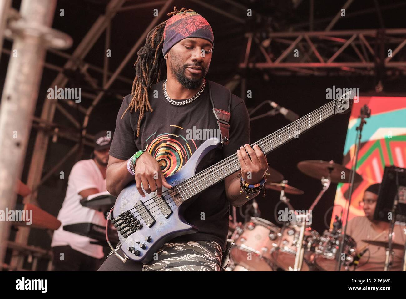Winchester, UK. 14th Aug, 2022. Jamaican born guitarist and singer ...