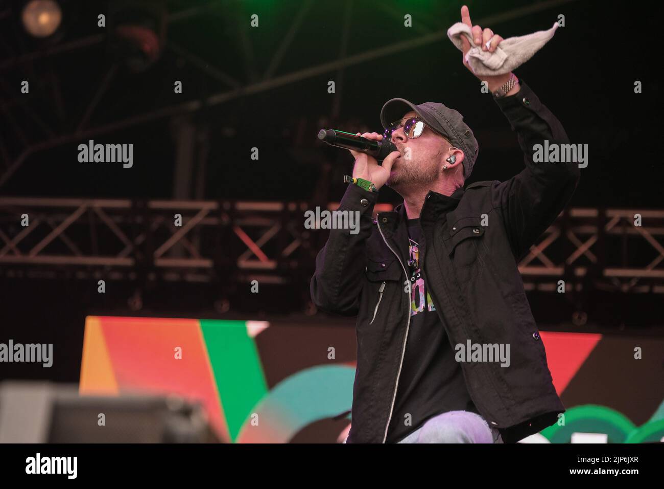 Winchester, UK. 14th Aug, 2022. Reggae artist Collie Buddz (born Colin ...
