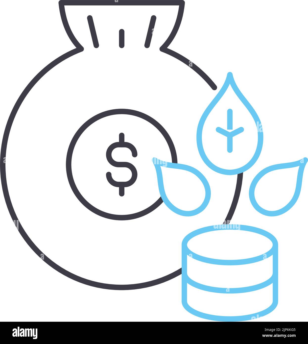 capital line icon, outline symbol, vector illustration, concept sign ...