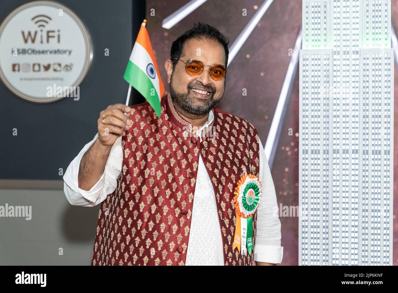 New York, NY - August 15, 2022: Shankar Mahadevan, singer and composer ...