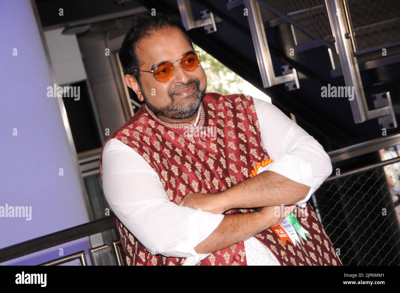 New York, United States. 15th Aug, 2022. Famous Indian Singer and ...