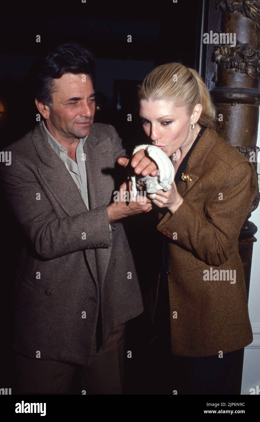 Peter Falk and Shera Danese Circa 1980's Credit: Ralph Dominguez ...