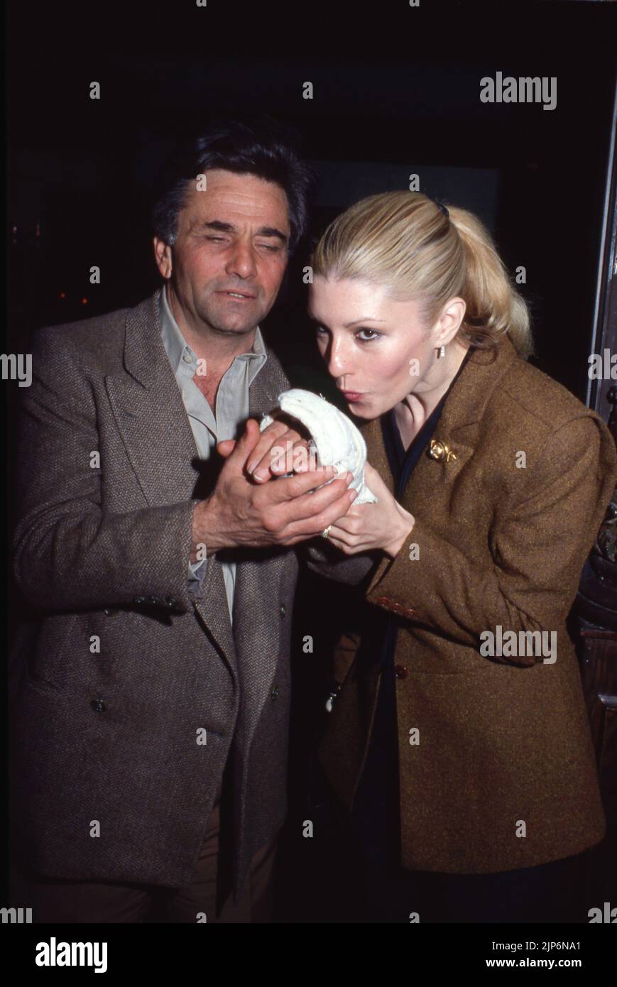 Peter Falk and Shera Danese Circa 1980's Credit: Ralph Dominguez ...