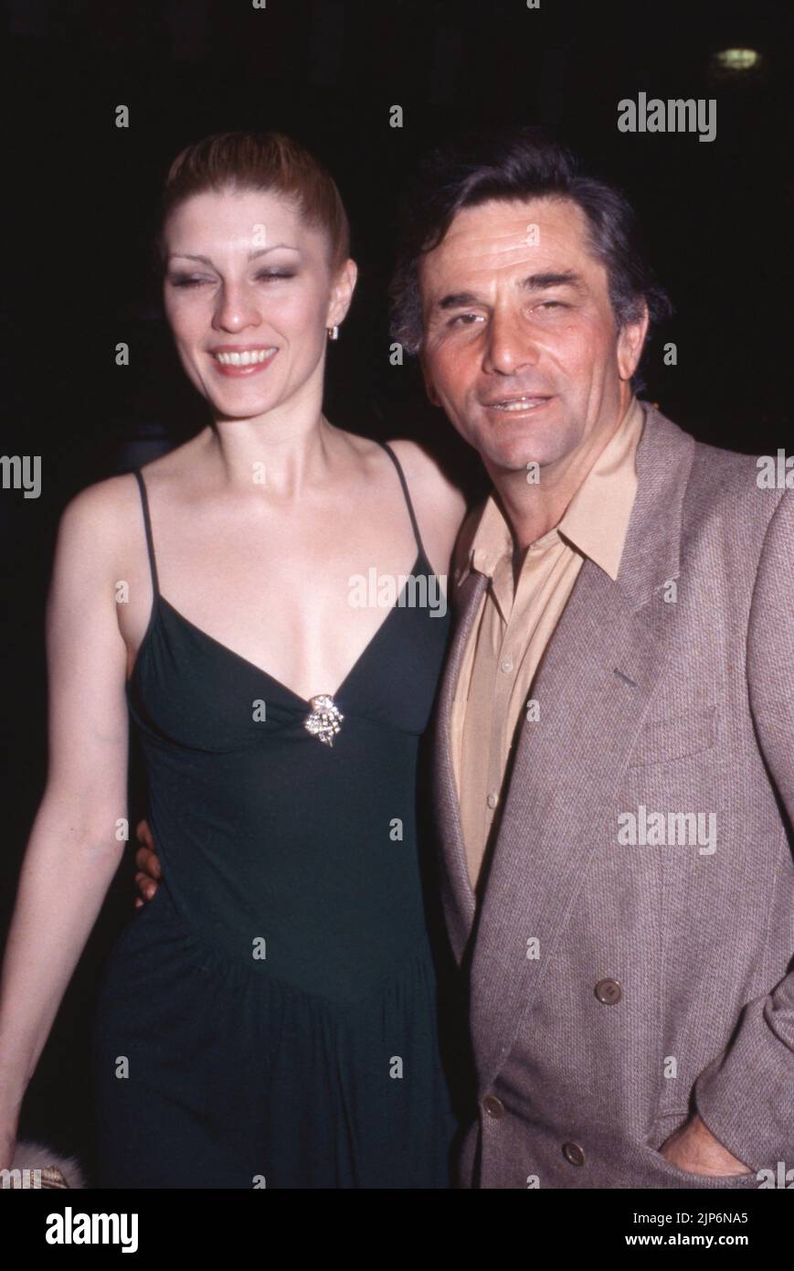 Peter Falk and Shera Danese Circa 1980's Credit: Ralph Dominguez ...