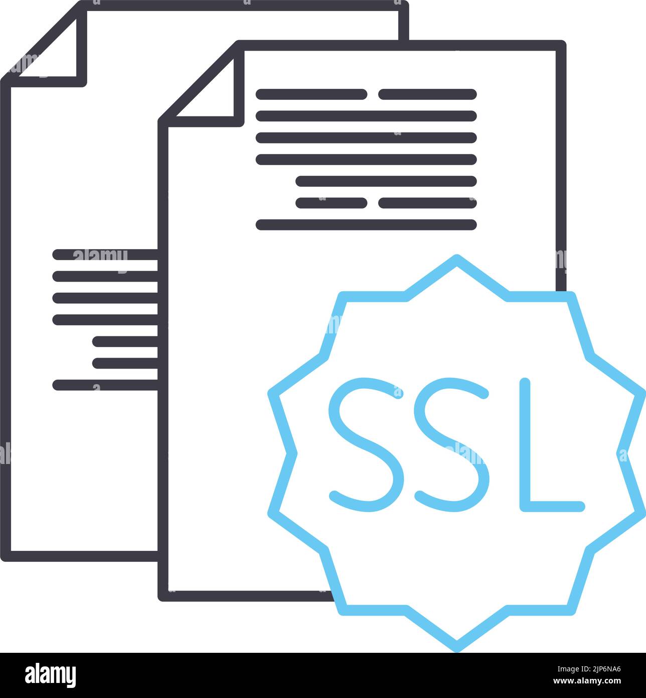 data erasure line icon, outline symbol, vector illustration, concept ...