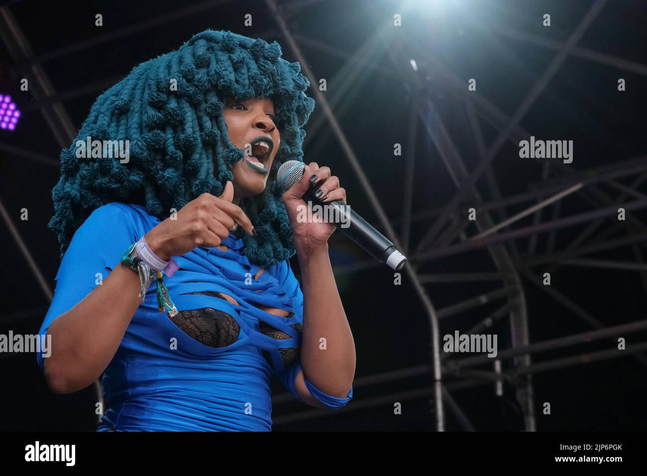 South African poet, singer-songwriter, and dancer Sanelisiwe Twisha ...