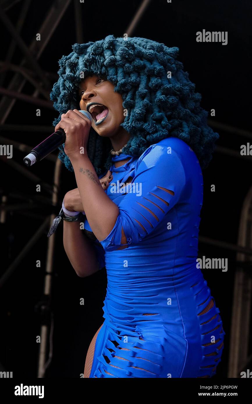 South African poet, singer-songwriter, and dancer Sanelisiwe Twisha ...