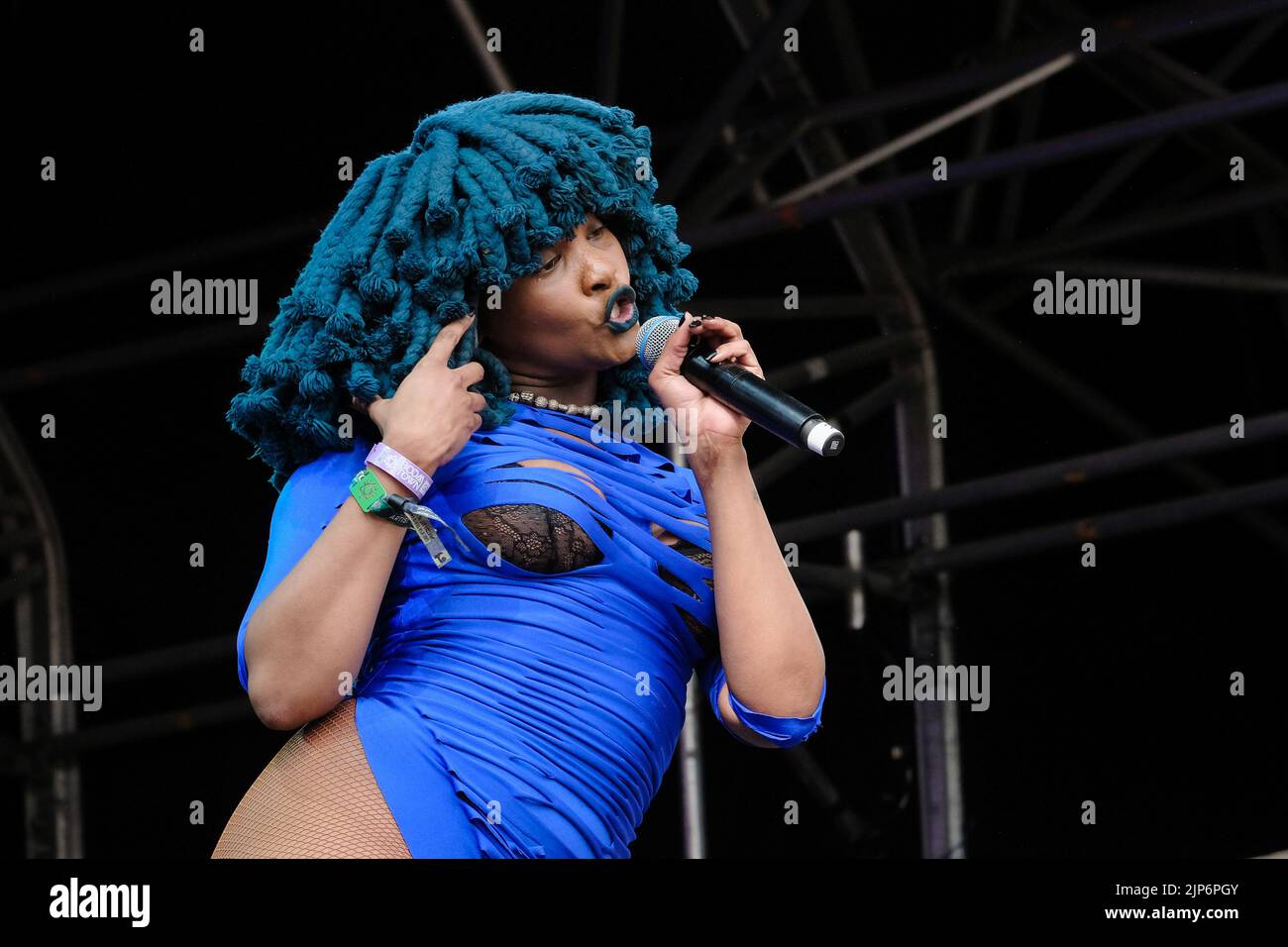 South African poet, singer-songwriter, and dancer Sanelisiwe Twisha ...