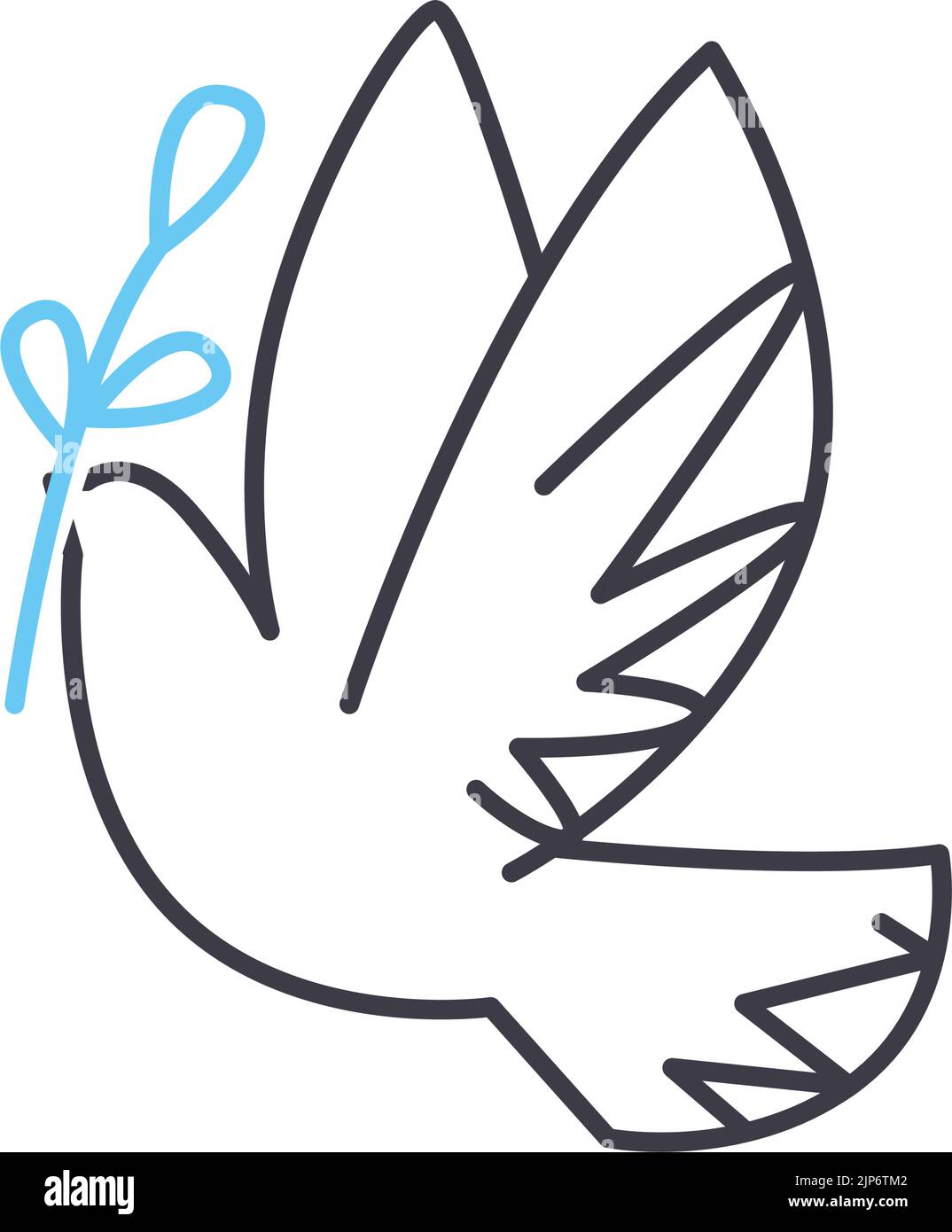 Dove line hi-res stock photography and images - Alamy