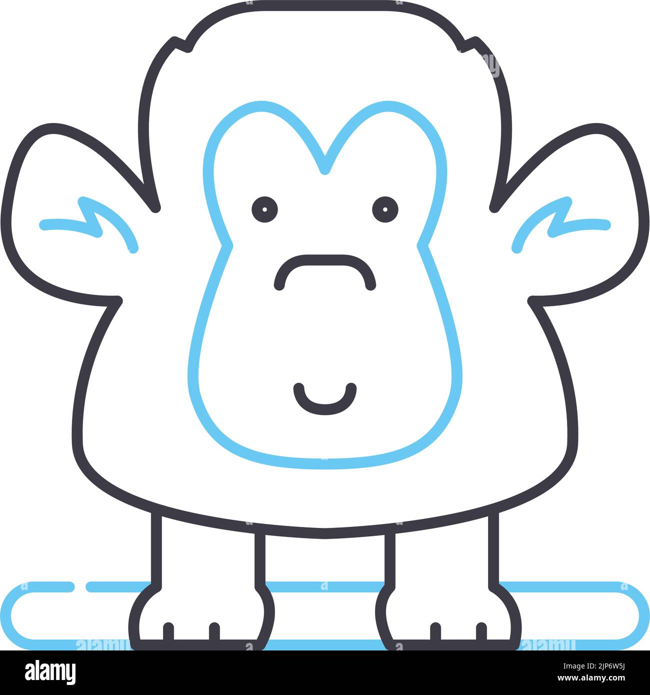 Circus Monkey Drawing