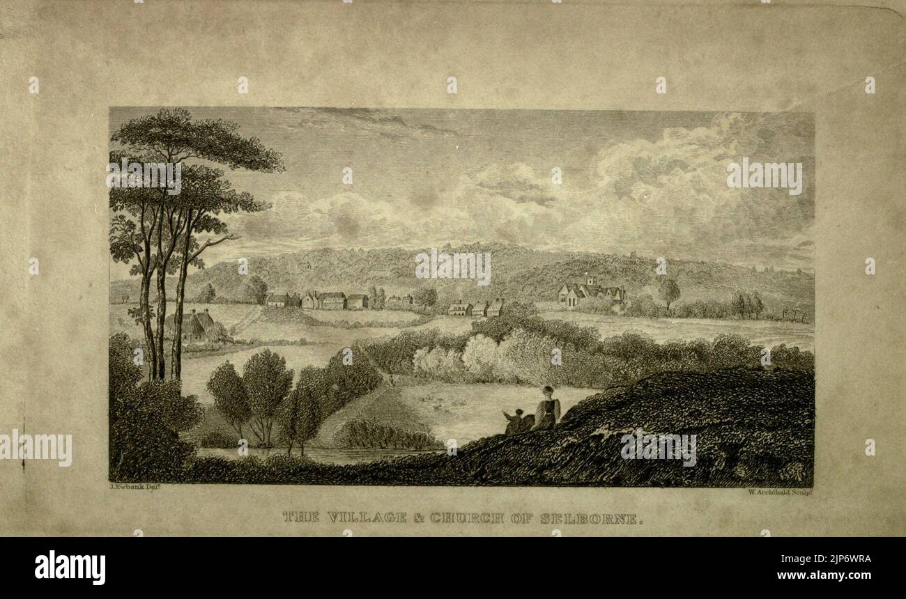 The natural history of Selborne Stock Photo - Alamy