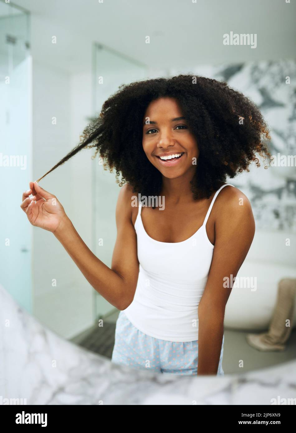 My crown is completely unique. Portrait of an attractive young woman ...