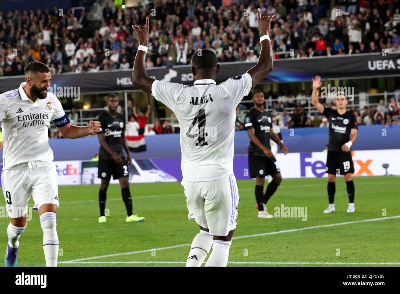 10.8.2022, Olympiastadion/Olympic Stadium, Helsinki. UEFA Super Cup ...