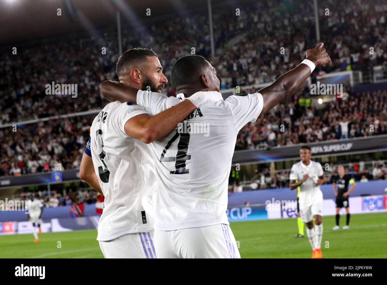 10.8.2022, Olympiastadion/Olympic Stadium, Helsinki. UEFA Super Cup ...