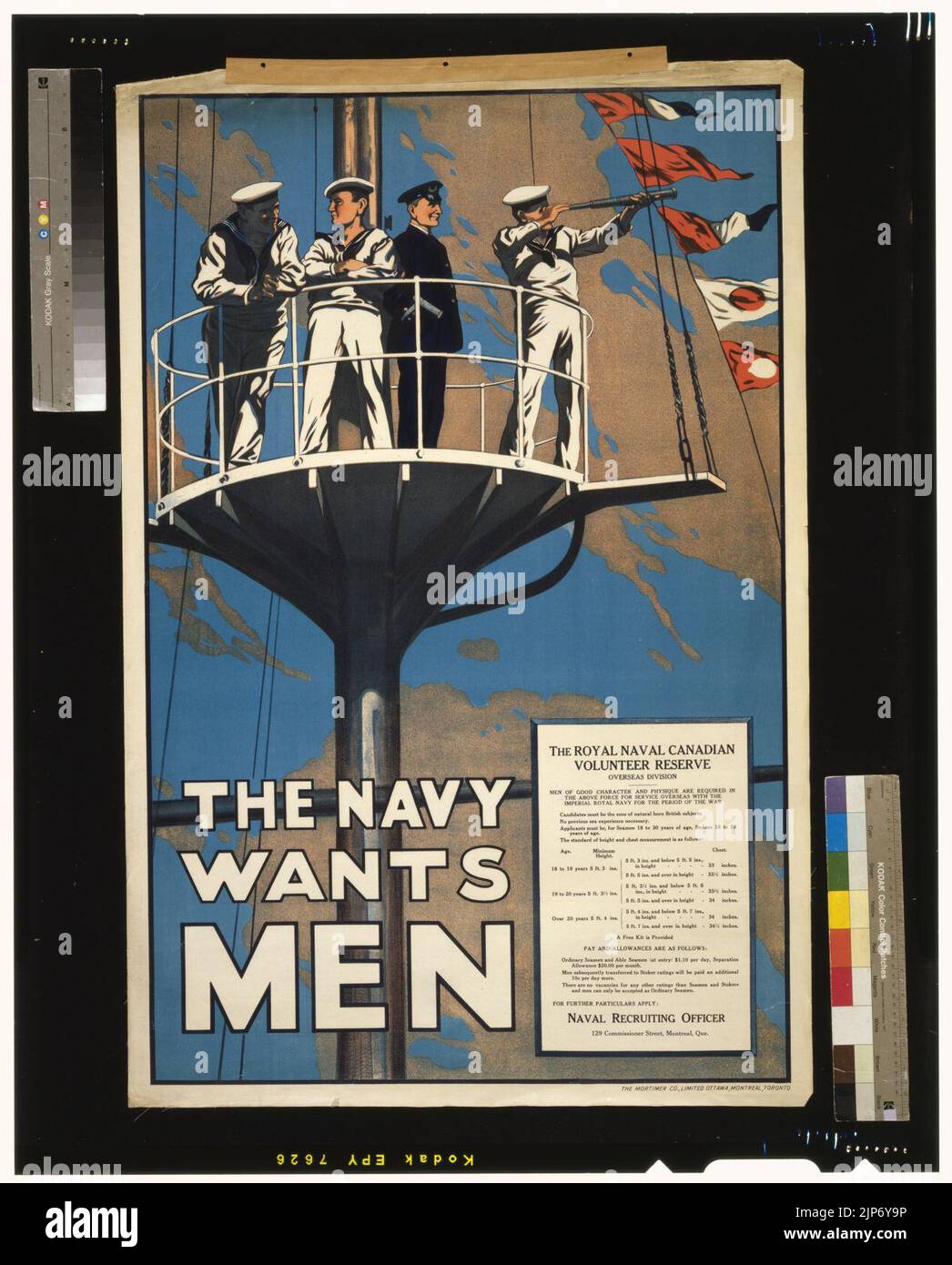 The navy wants men Stock Photo - Alamy