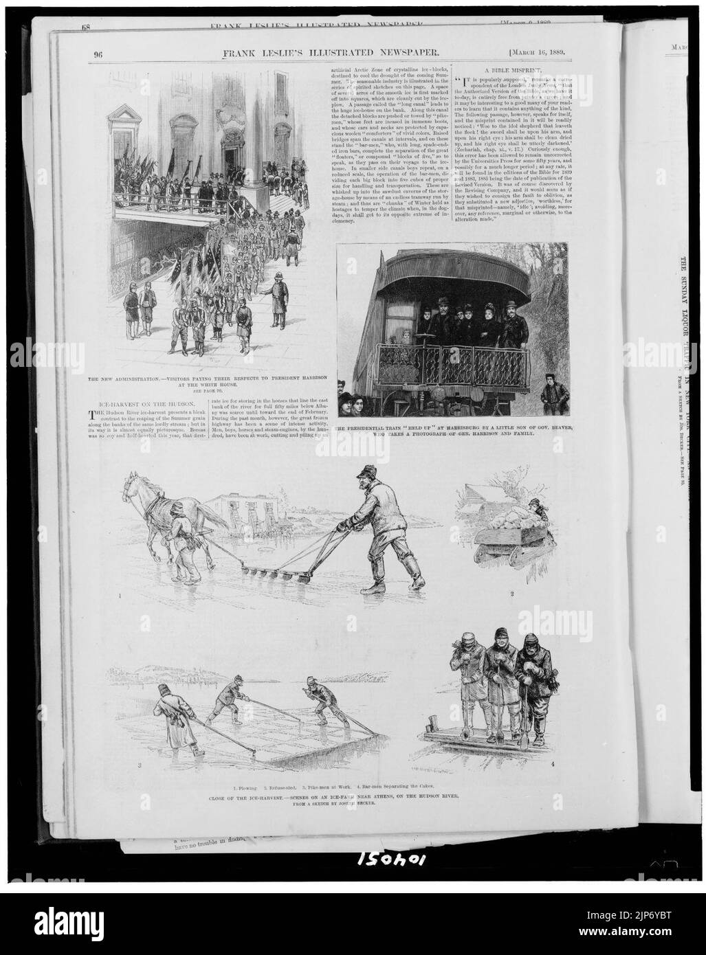 The New administration-visitors paying their respects to President ...