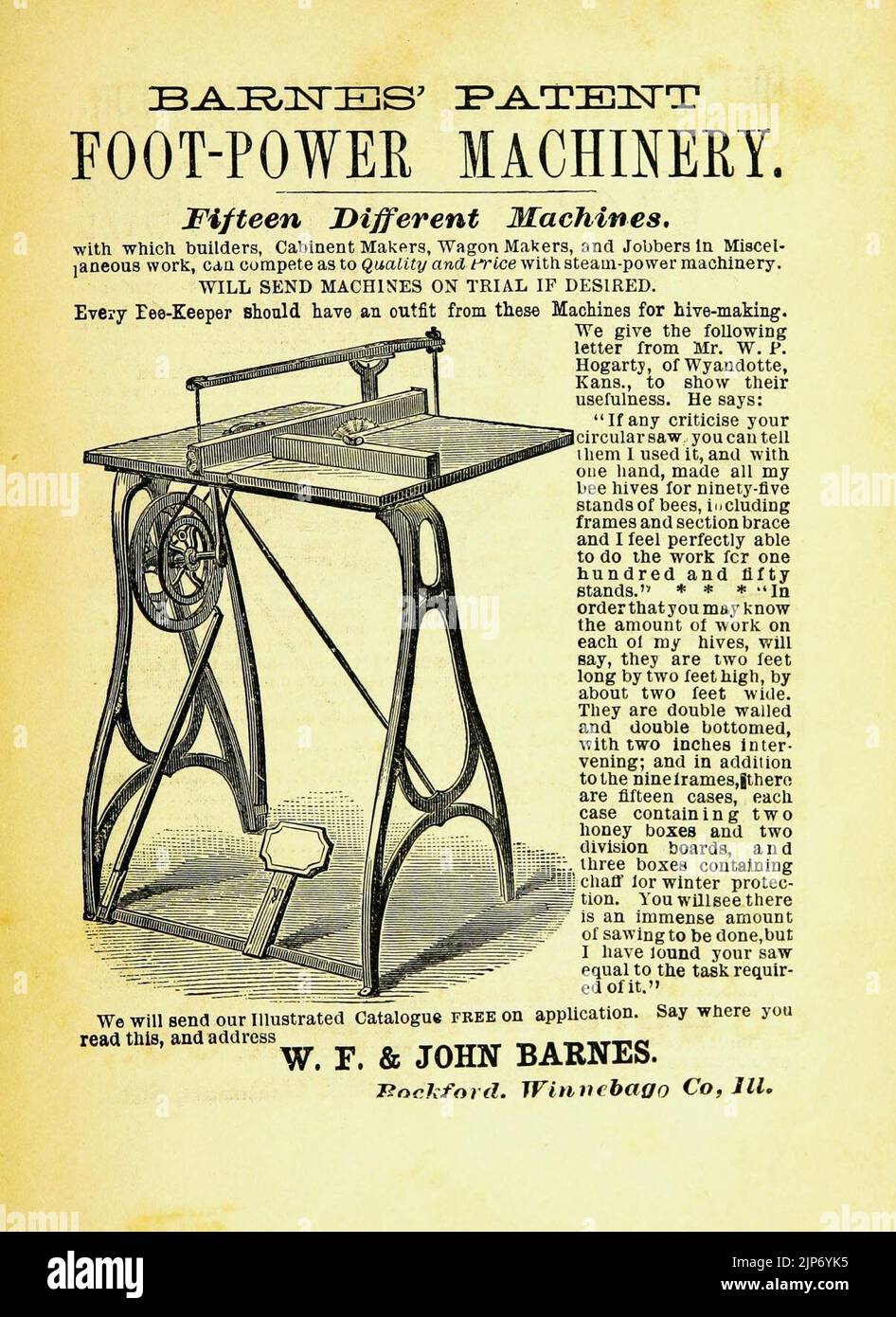 The new bee-keepers' text-book Stock Photo - Alamy