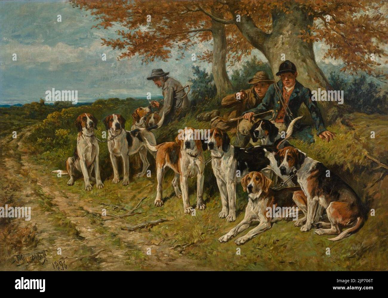 THE NEW FOREST BUCKHOUNDS Stock Photo - Alamy