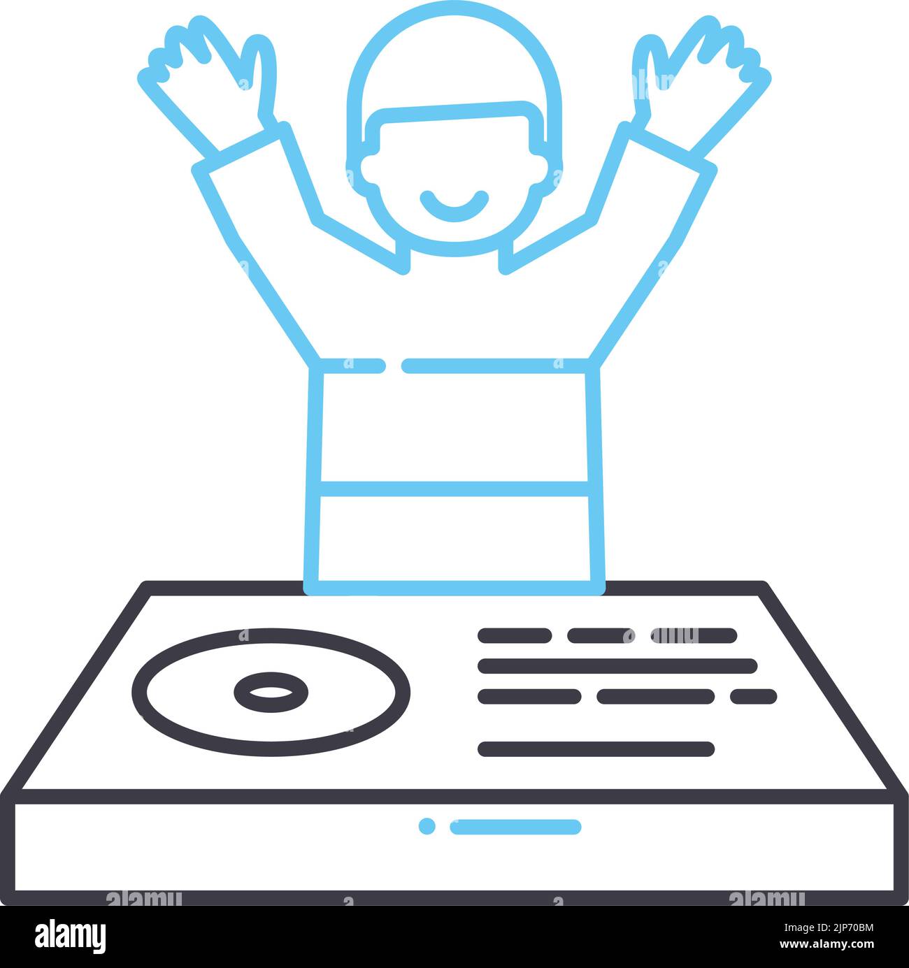 Dj symbol hi-res stock photography and images - Alamy