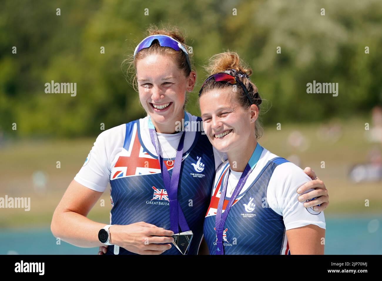 Emily Ford and Esme Booth (GBR) ceremony womens pair final during ...