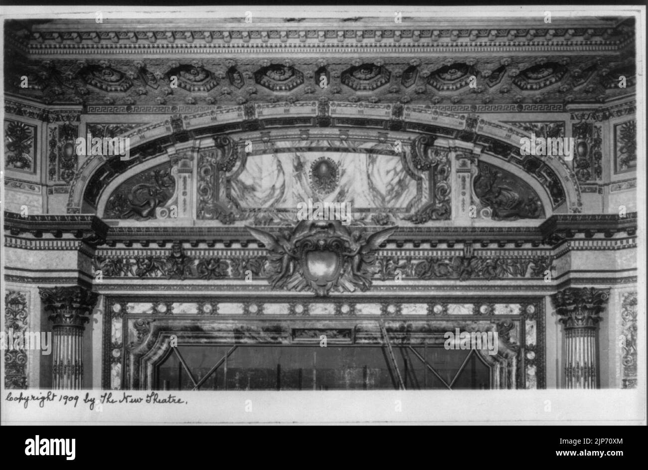 The New Theater, New York City- Proscenium Stock Photo - Alamy