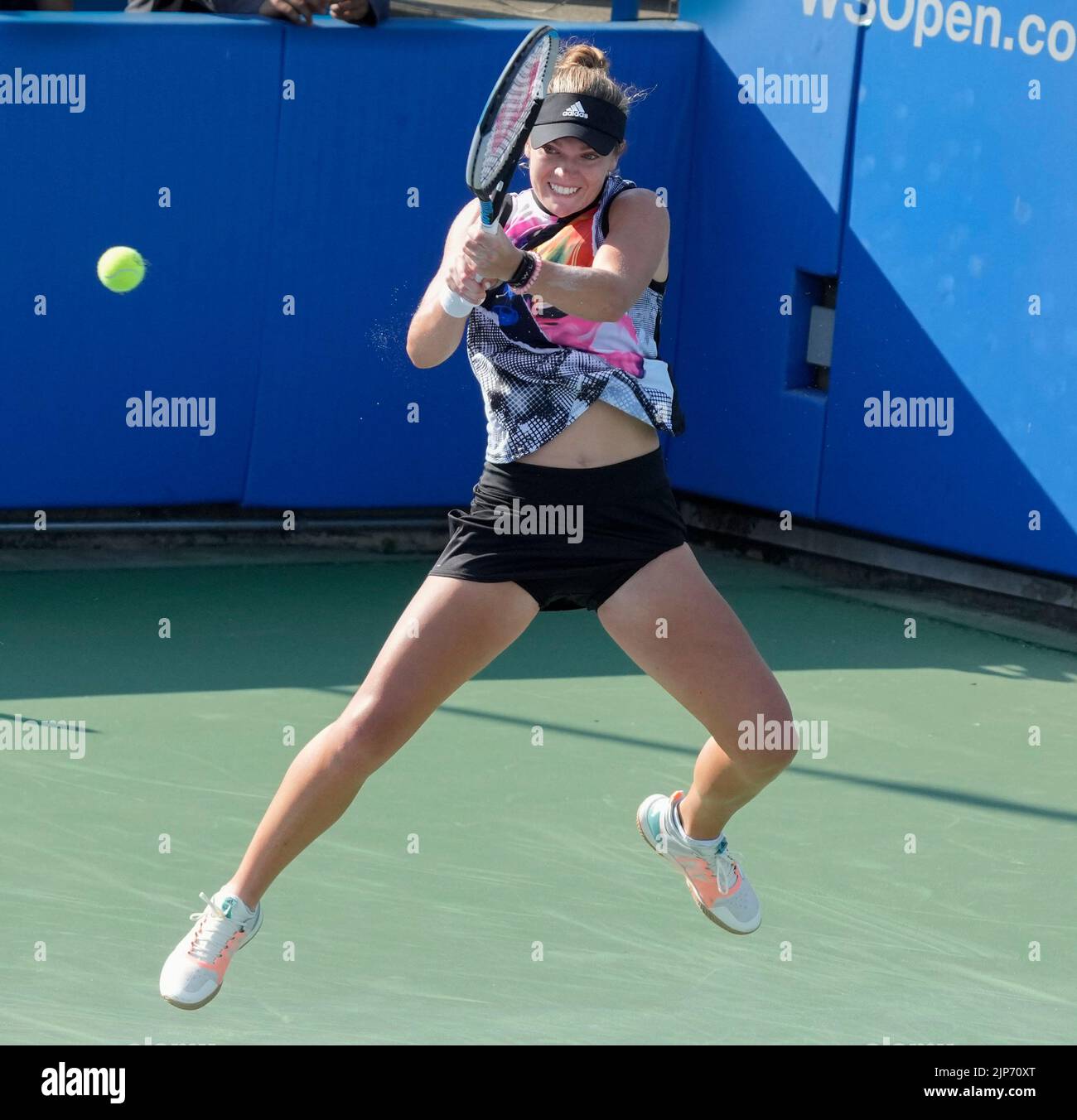 August 15, 2022: Catherine McNally (USA) defeated Aliaksandra Sasnovich ...