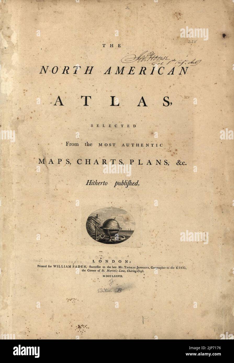 The North American atlas, selected from the most authentic maps, charts ...