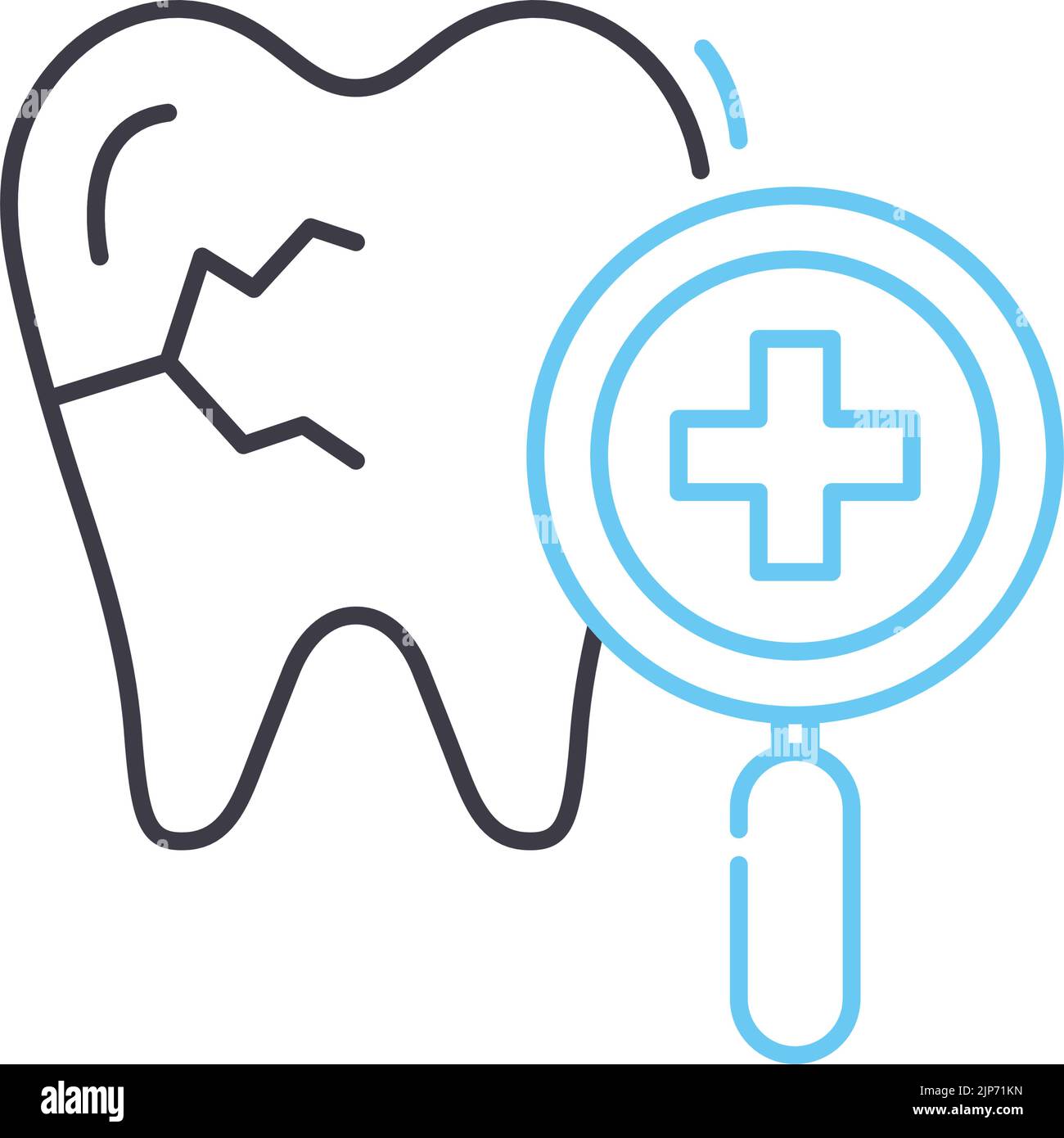 Dental insurance vector icon Stock Vector Images - Alamy