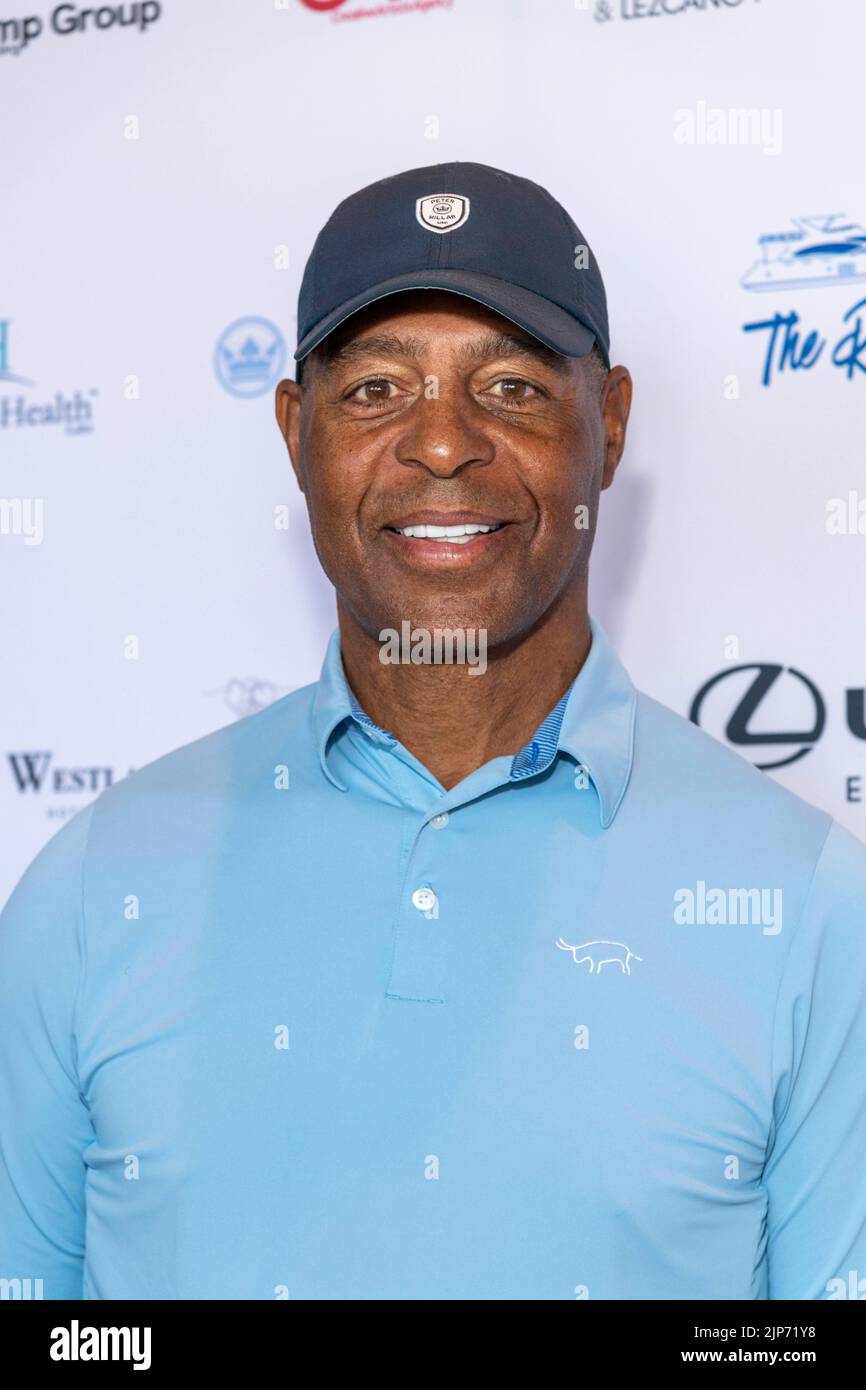 Marcus Allen attends 9th Annual Cedric The Entertainer Celebrity Golf ...