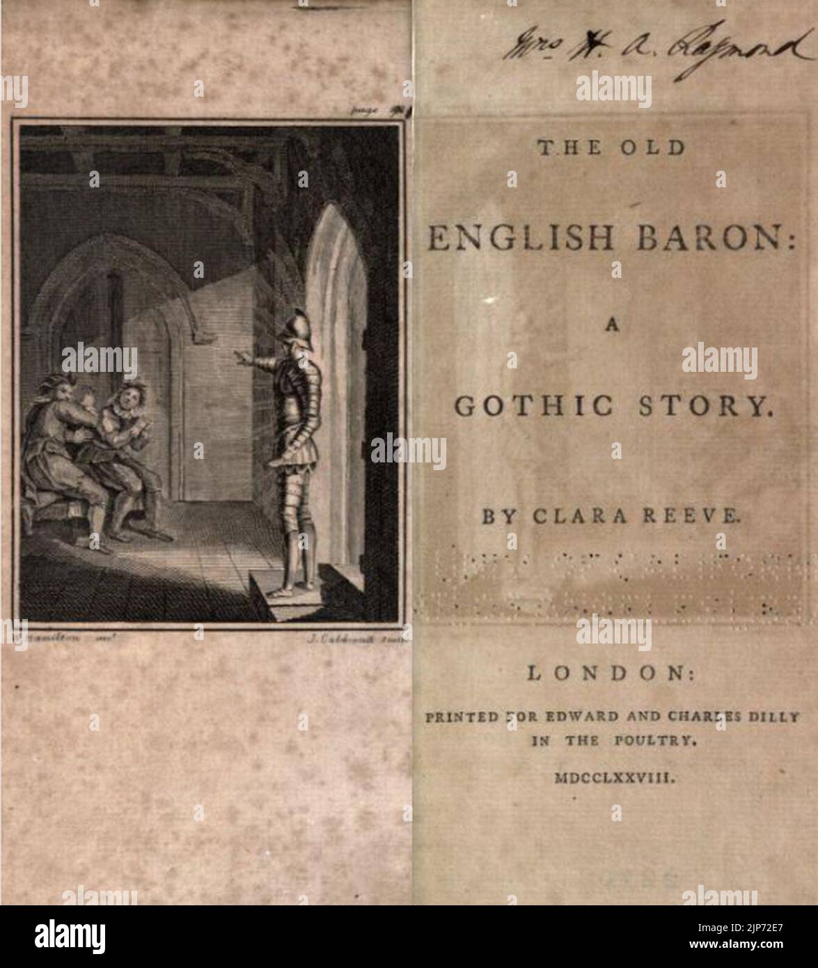 The Old English Baron Stock Photo - Alamy