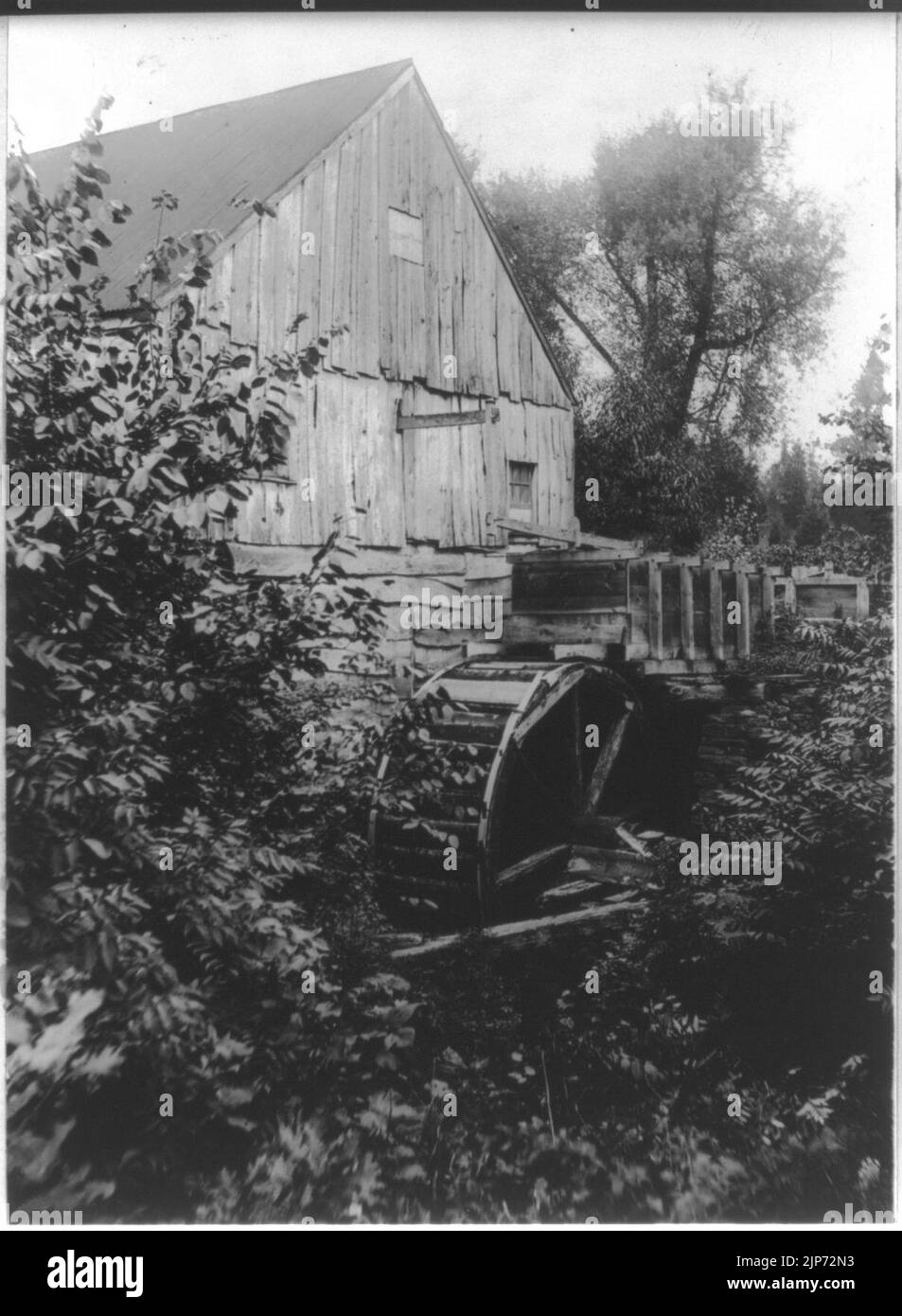 The old mill in the Pennsylvania German settlement, Pennsylvania Stock ...