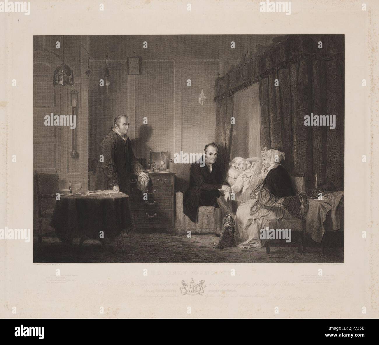 The only daughter, objectnr A 13258 Stock Photo - Alamy