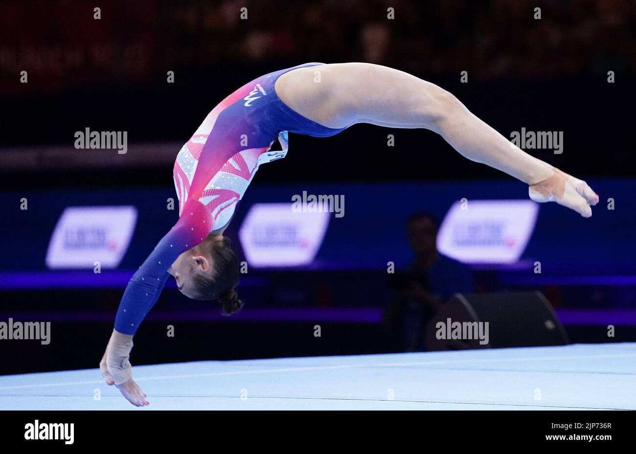 Munchen, Germany, August 14, 2022, Jessica Gardirova (ENG) winner gold ...