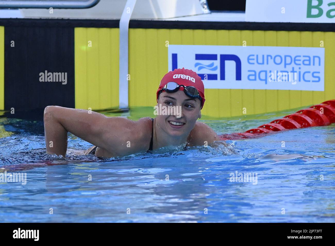Rome, Italy. 15th Aug, 2022. MAMIE Lisa (SUI) during the LEN European ...