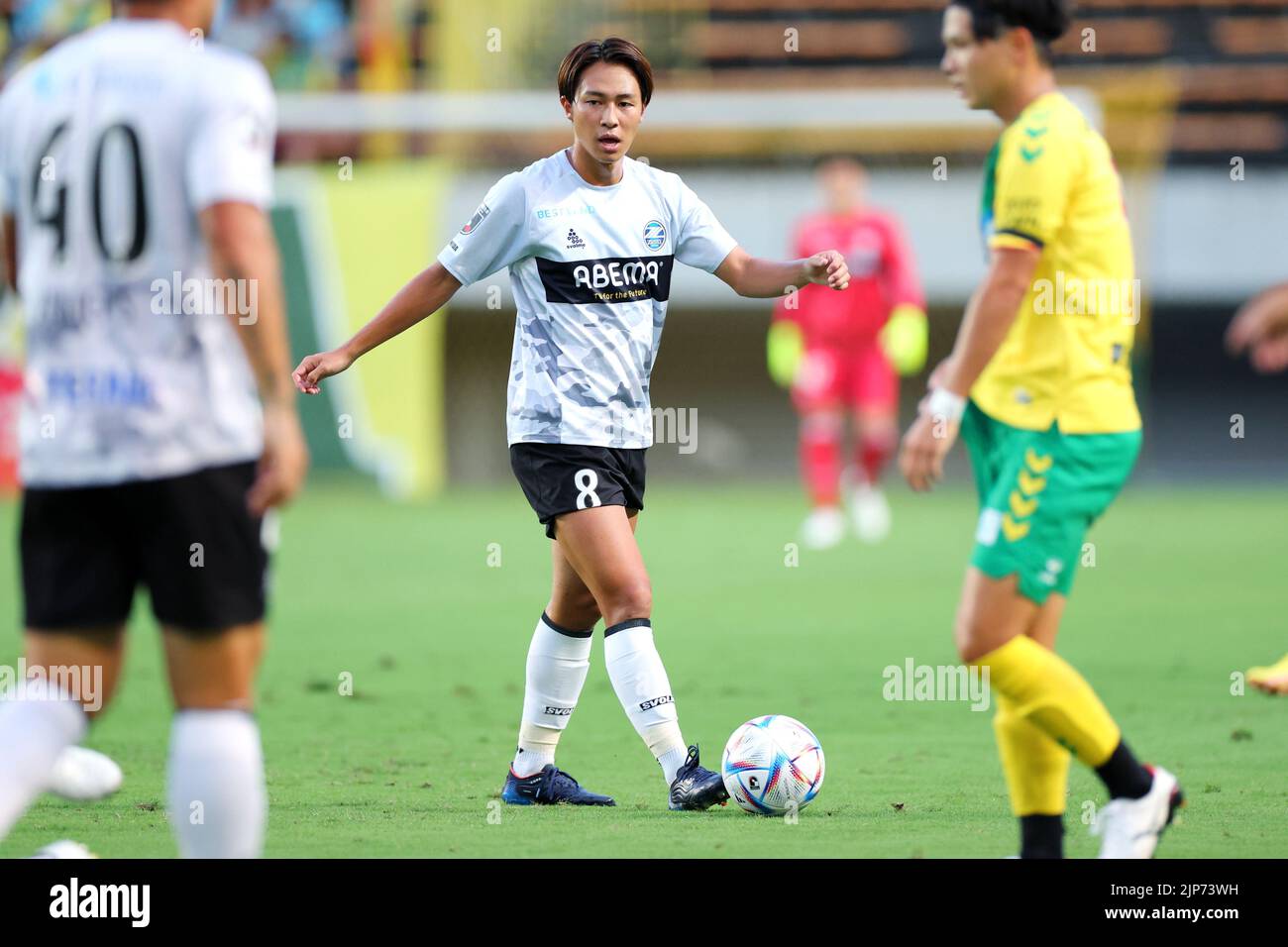 Chiba, Japan. 14th Aug, 2022. Leo Takae (Zelvia) Football/Soccer : 2022 ...