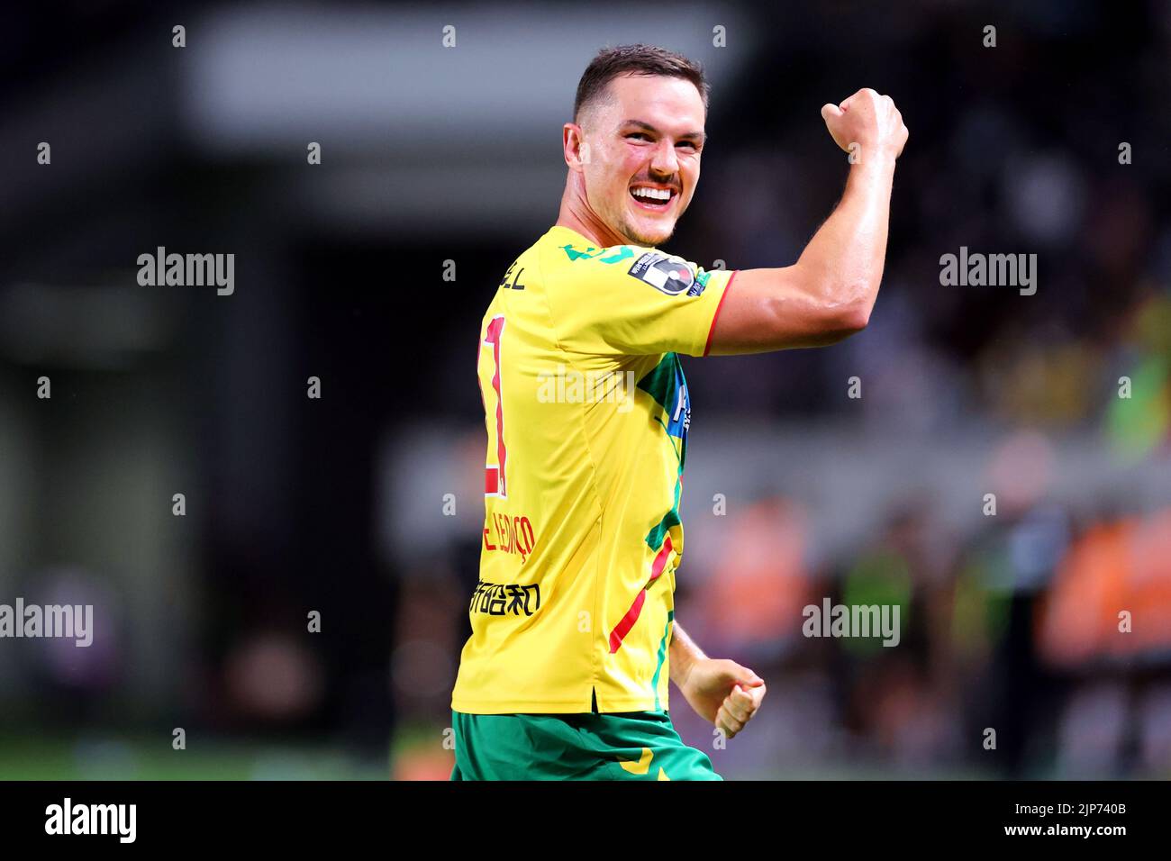 Chiba, Japan. 14th Aug, 2022. Tiago De Leonco (JEF) Football/Soccer ...