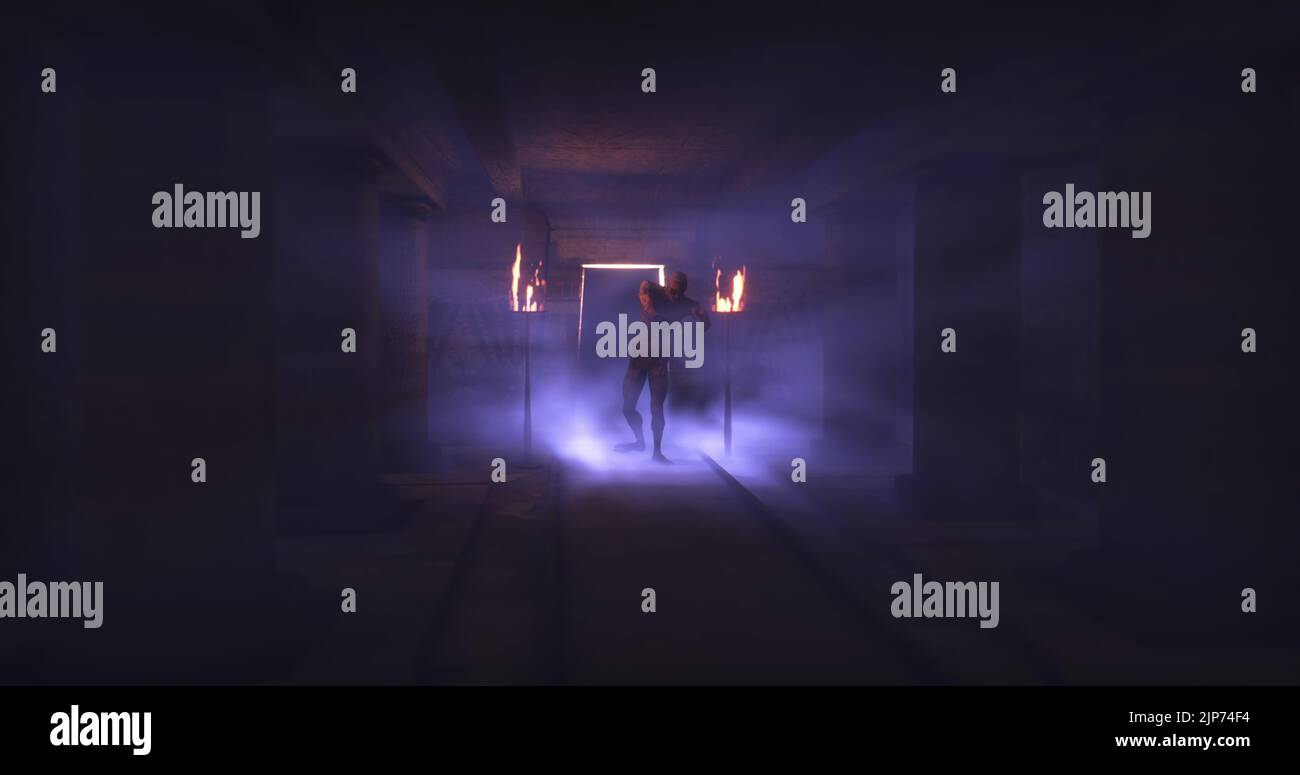 Concept image death walking light hi-res stock photography and images ...