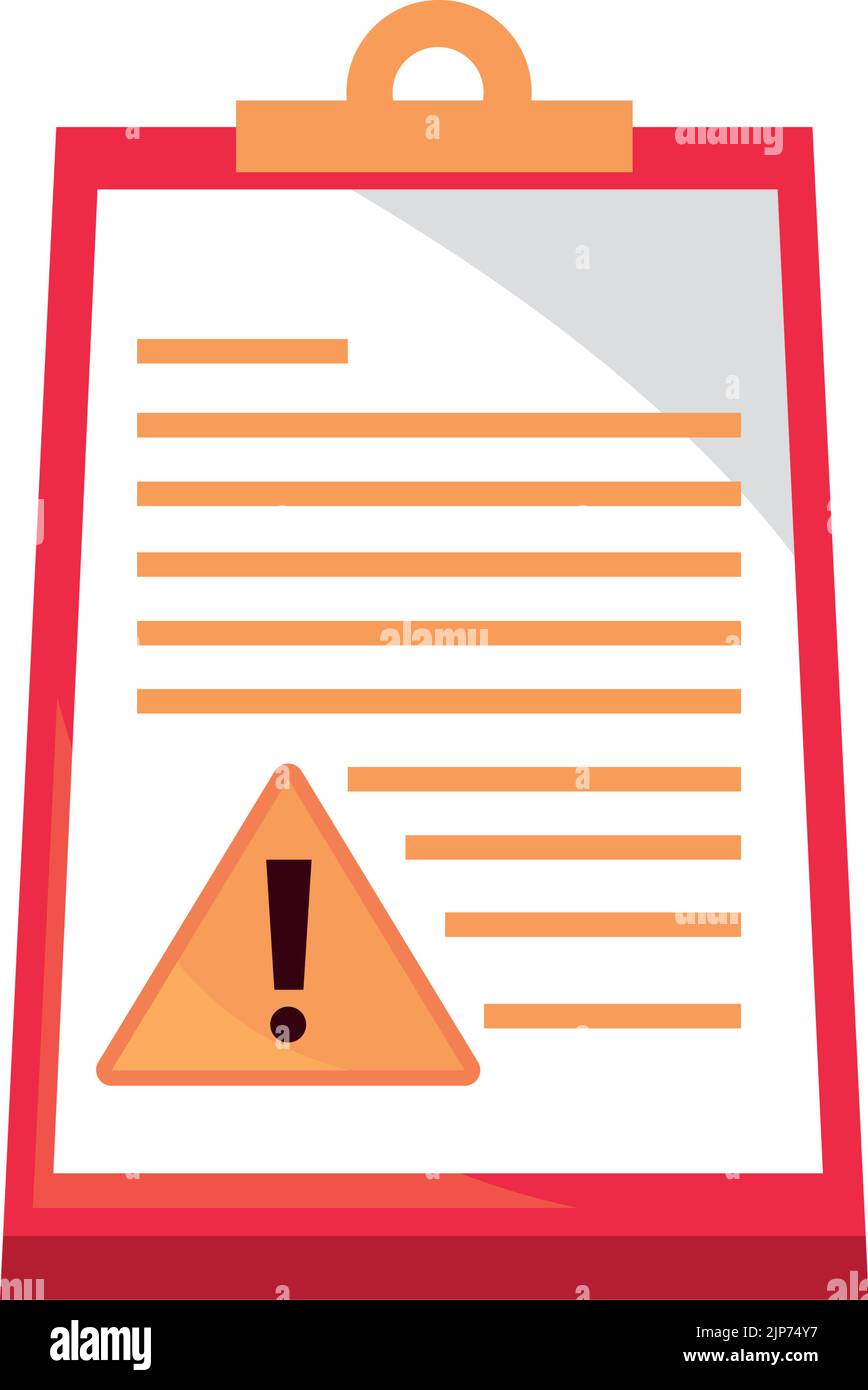 emergency caution report Stock Vector Image & Art - Alamy
