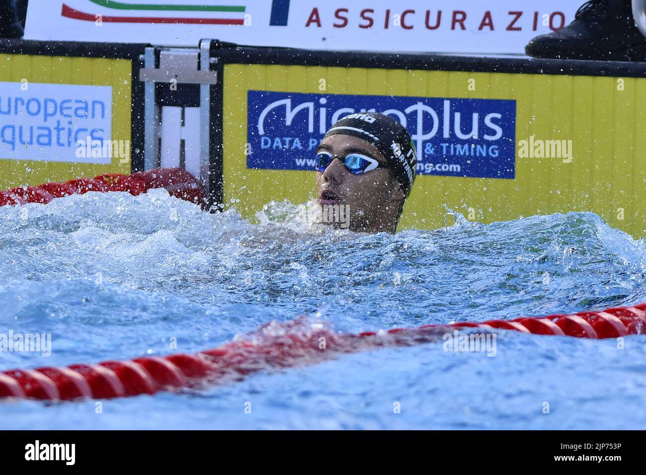 Rome, Italy. 15th August 2022, CECCON Thomas (ITA) during the LEN ...