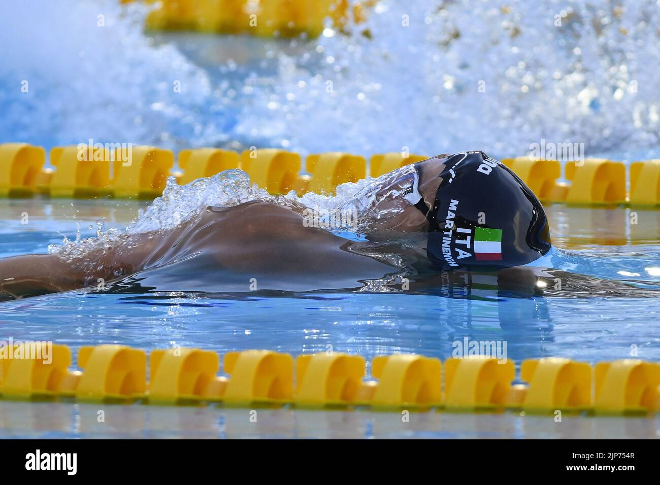 Rome, Italy. 15th August 2022, CECCON Thomas (ITA) during the LEN ...
