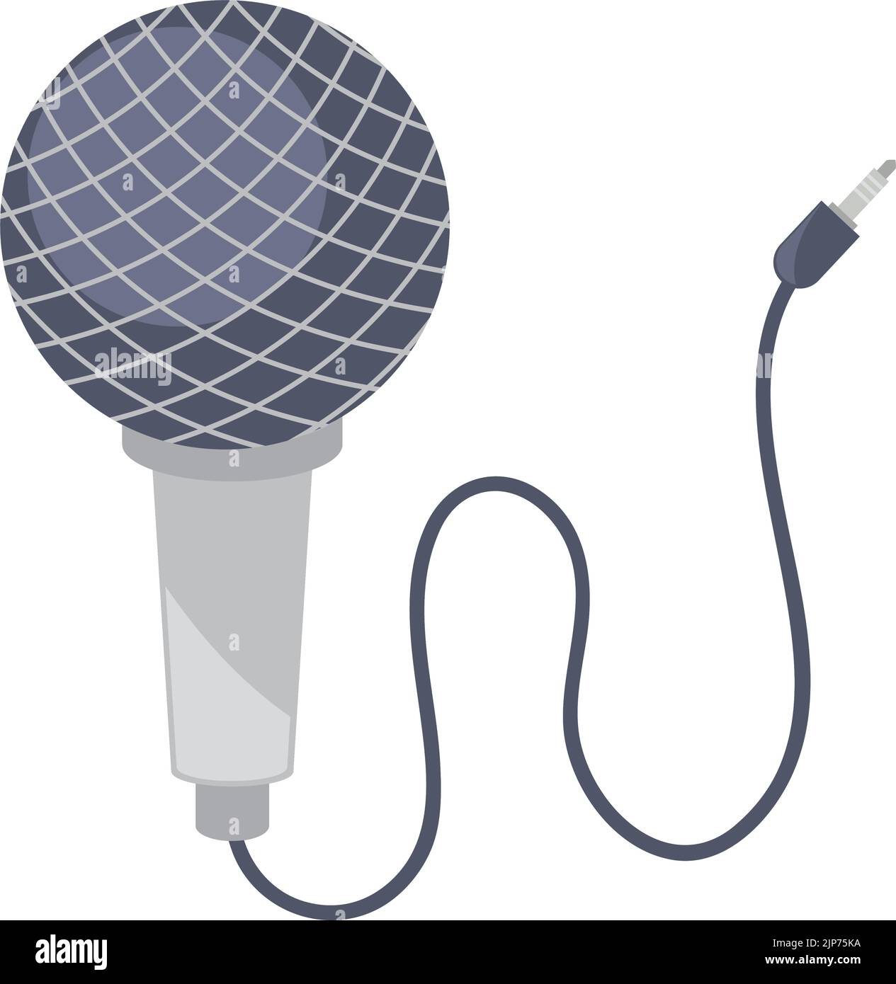 microphone and cable icon Stock Vector Image & Art - Alamy