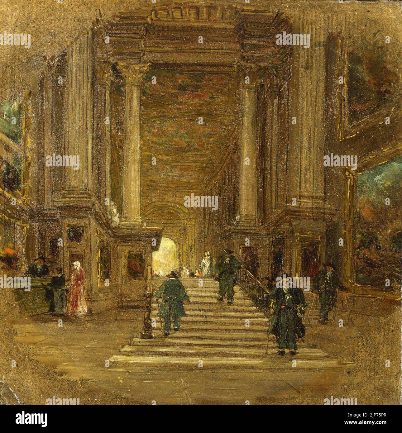 The Painted Hall at Greenwich Stock Photo - Alamy