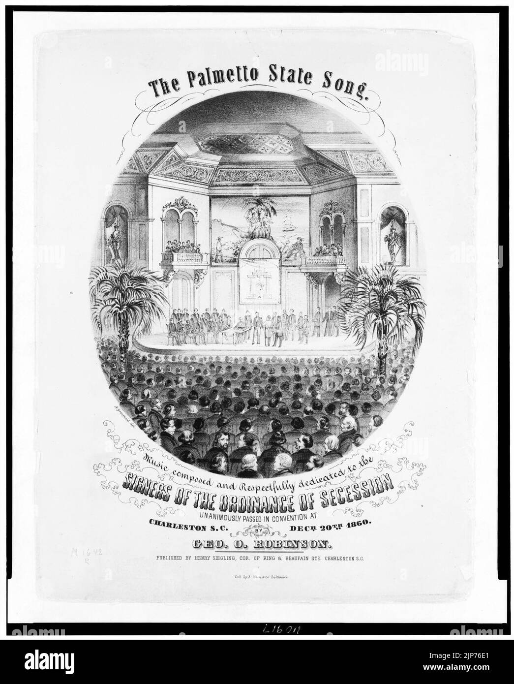 The Palmetto State song Stock Photo - Alamy