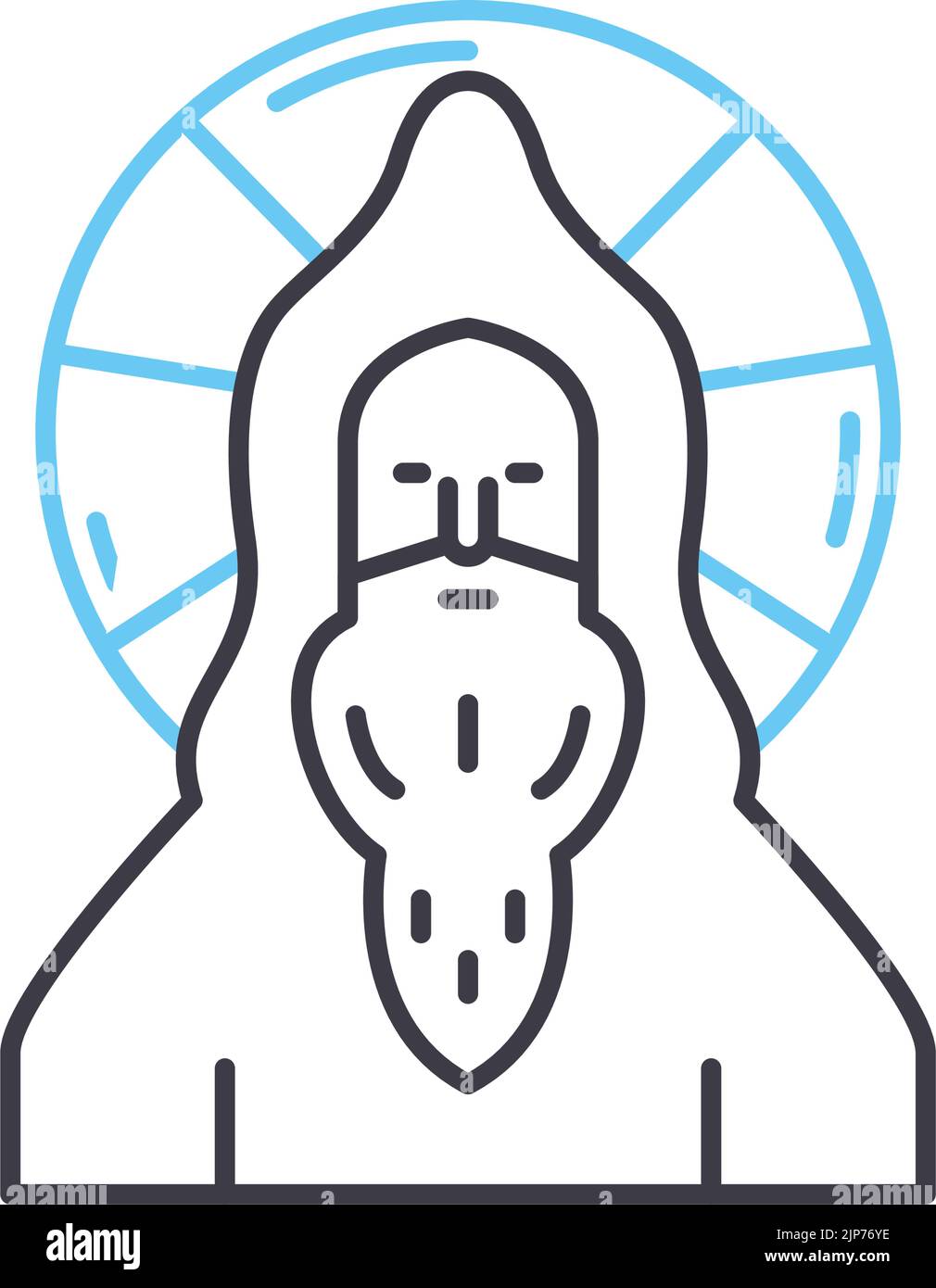 Jesus christ india Stock Vector Images - Alamy