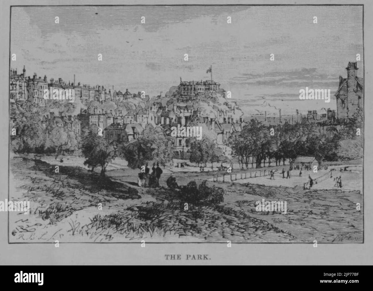 The Park, Nottingham Stock Photo - Alamy