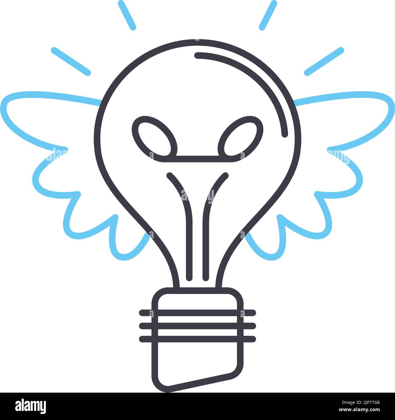 concept line icon, outline symbol, vector illustration, concept sign ...